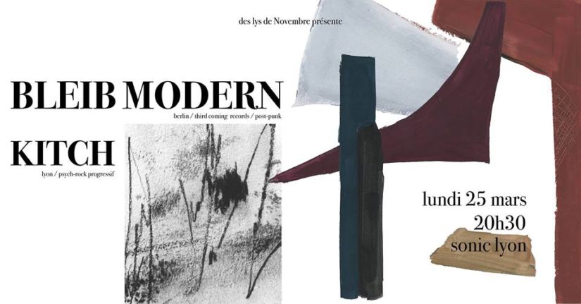 Bleib Modern (Berlin/post-punk) + Kitch - Ville Morte